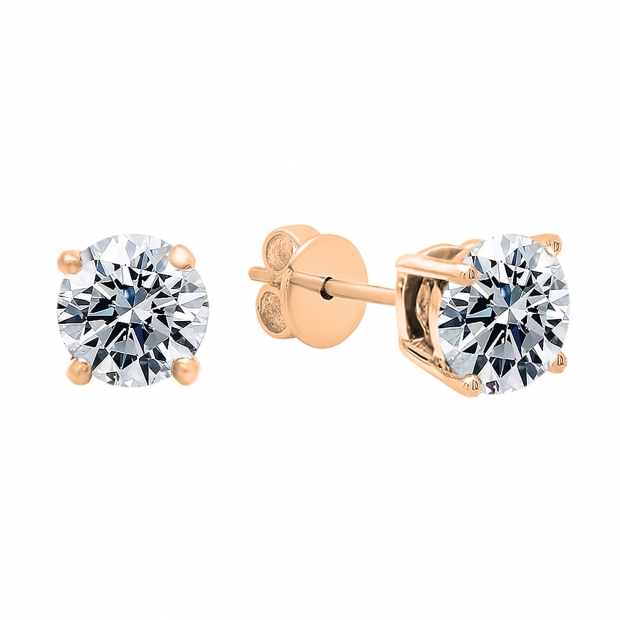 Igi certified diamond earrings store